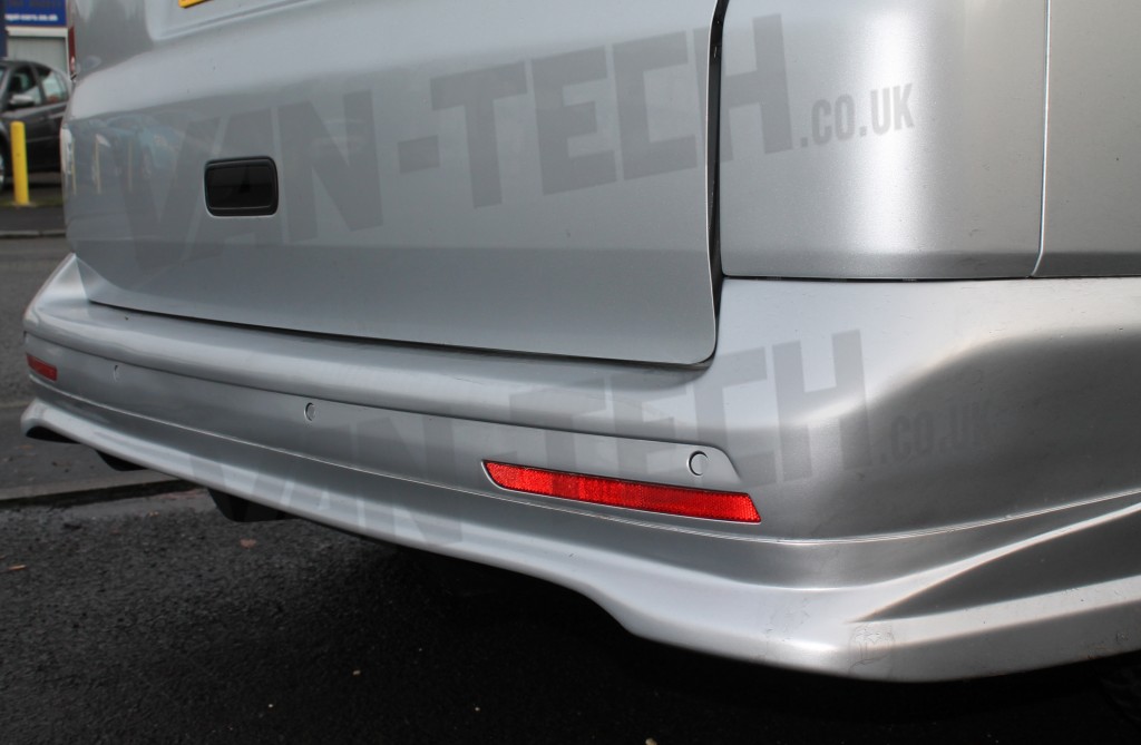 VW T5 T5.1 Transporter Rear Bumper Diffuser spoiler