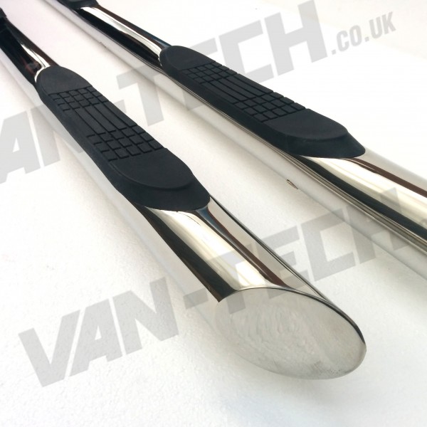 VW T6 T6.1 Side Bars Black Sportline O.E Style SWB LWB