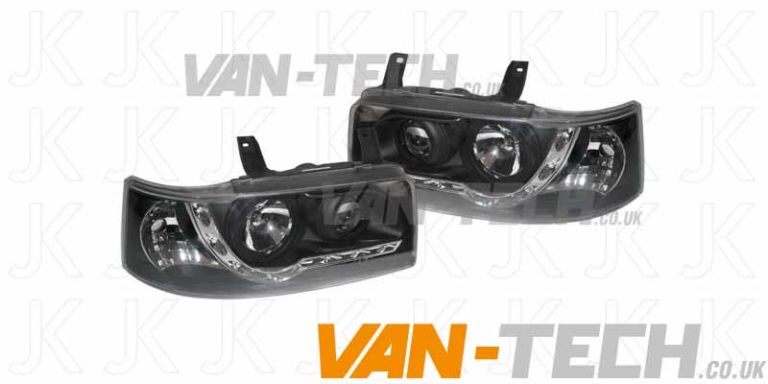 VW Transporter T4 1990-2003 Short Nose Headlight Pair Left & Right ...