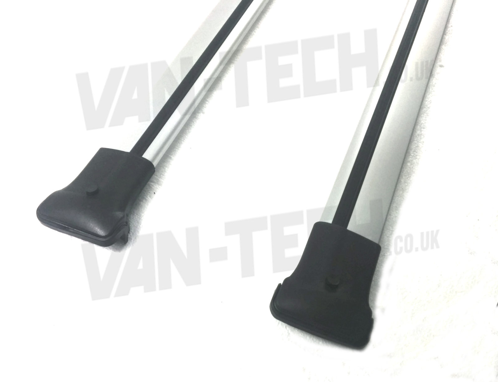 VW T5 T5.1 T6 Aluminium Roof Rail Cross Bars Silver