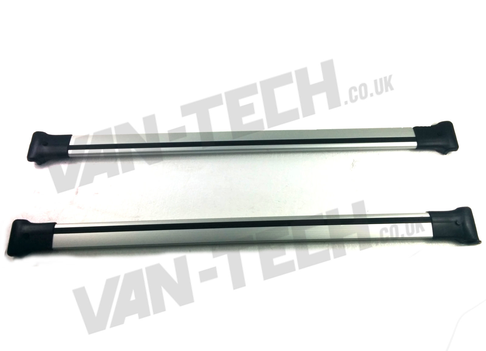 VW T5 T5.1 T6 Aluminium Roof Rail Cross Bars Silver