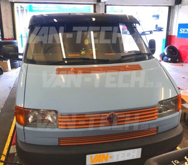 VW Transporter T4 fitted with Sportline Style Side Bars and Sun Visor ...