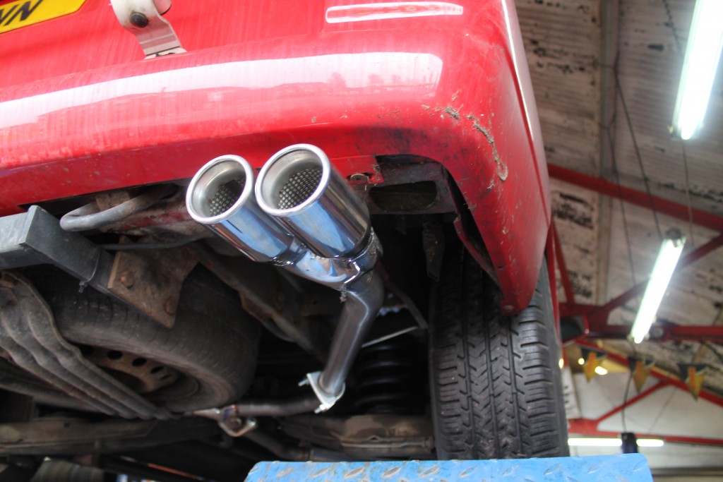 VW T4 Transporter Stainless Steel Custom Exhaust System Dual Twin Tail ...