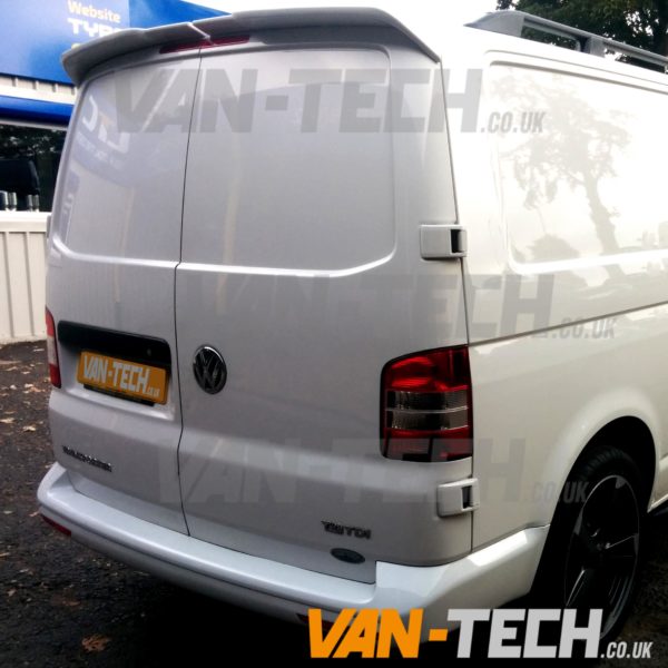 VW T5 Rear Bumper Sill Cover Carbon Fibre | Van-Tech