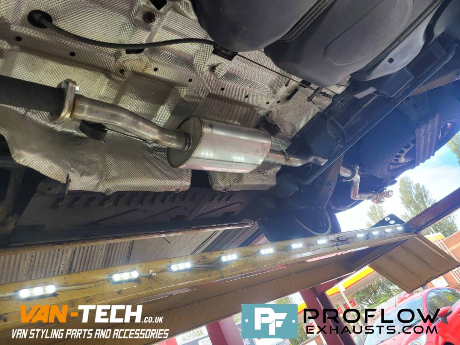 VW Transporter T5 T5.1 Stainless Steel Custom Exhaust System Single ...