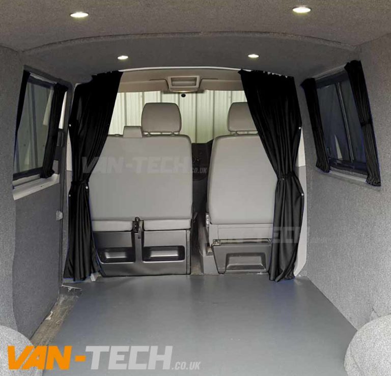 VW T5 T5.1 Transporter Blackout Interior Cab Divider Curtain