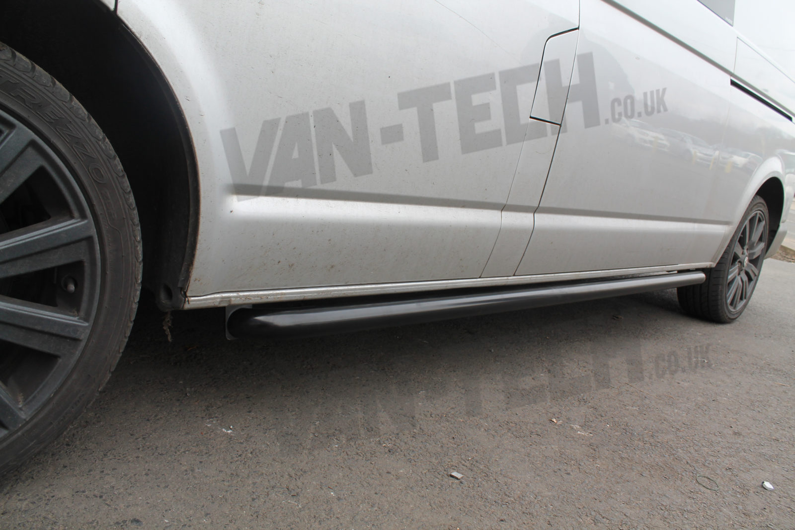 VW Transporter T5 side bars O.E sportline style Stainless Steel | Van-Tech