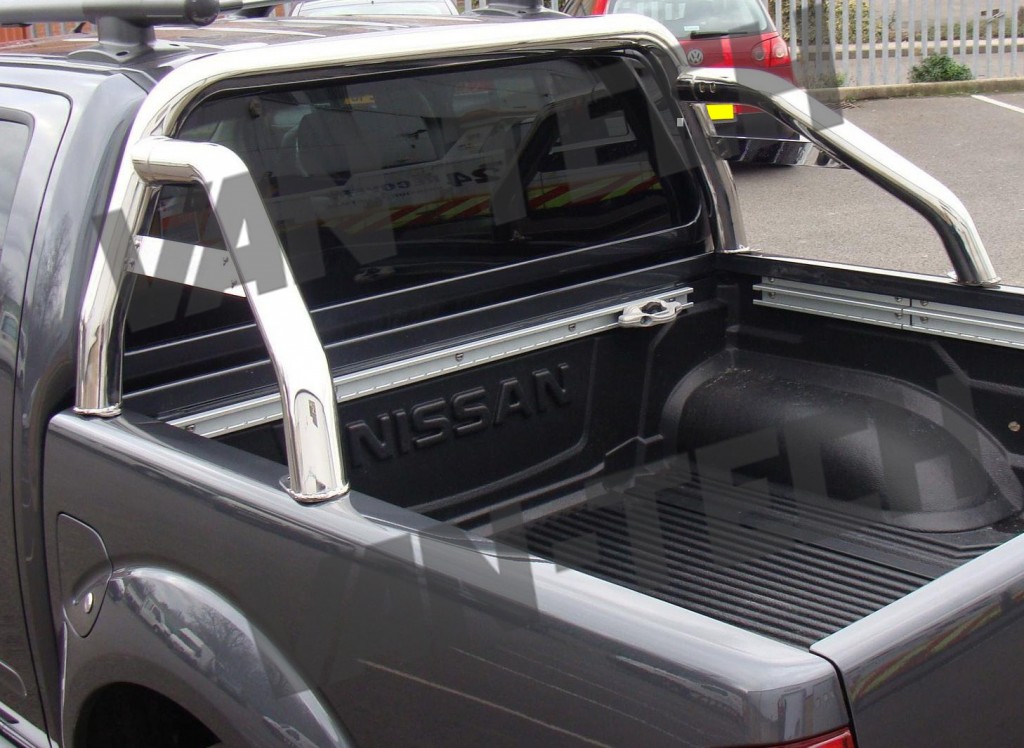 Nissan Navara D40 Sports Roll Bar Stainless Steel | Van-Tech