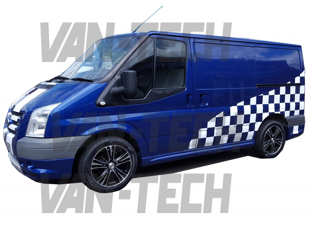 Calibre Odyssey Black / polished 18″ Alloy Wheels fitted to a Ford ...