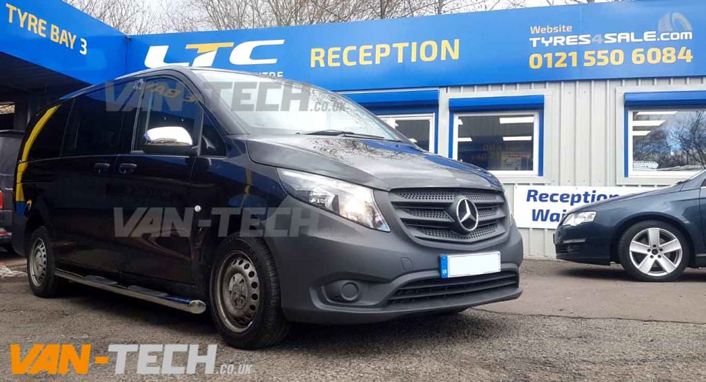 Mercedes Vito SWB MWB Slashed End Side Bars with four steps 2004 ...