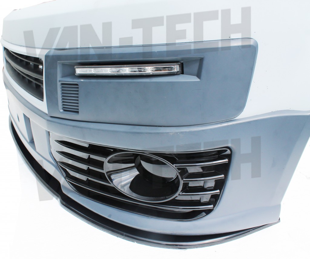 VW Transporter T5 Lower Front End Conversion Styling kit | Van-Tech