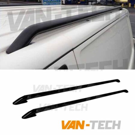 VW T4 Black Roof Rails Stainless Steel SWB LWB | Van-Tech