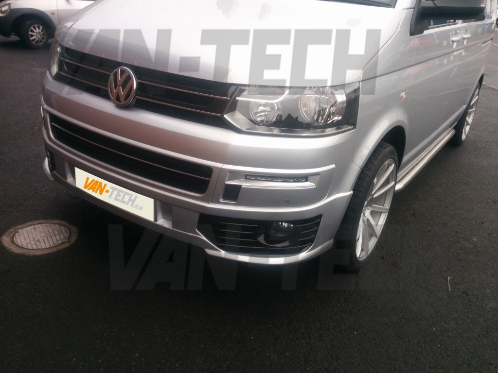 Volkswagen Transporter T5 Sportline styling kit front End and side bars ...