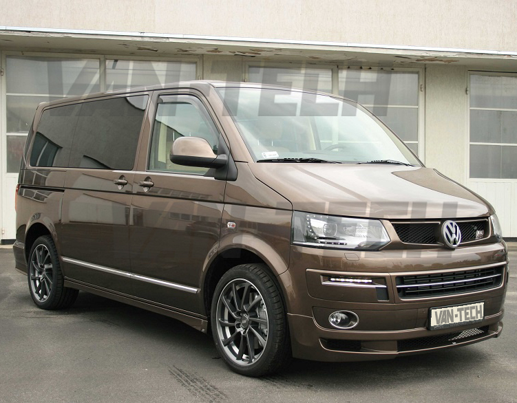 VW Transporter T5 Lower Front End Conversion Styling Pack includes ...