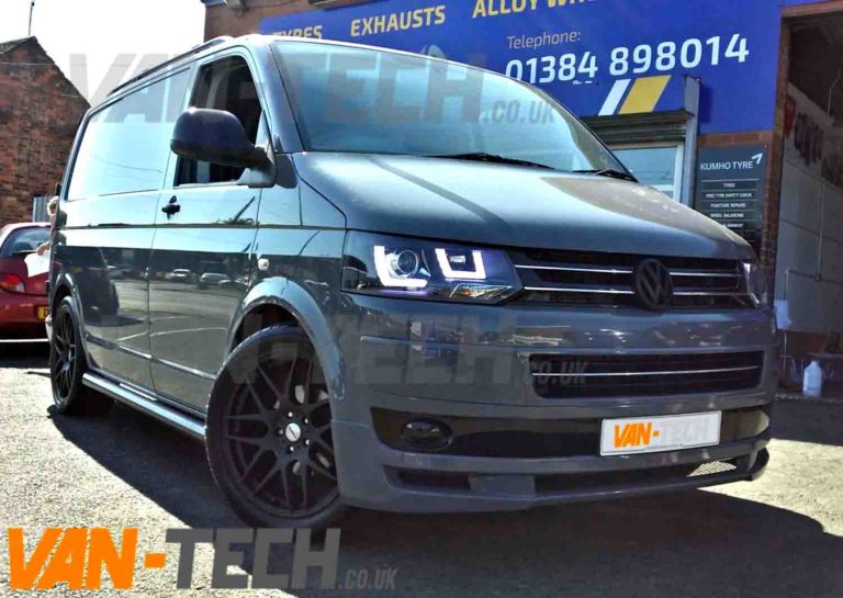 VW T5 Lower Spoiler Front End Conversion Styling Pack includes Wiring ...