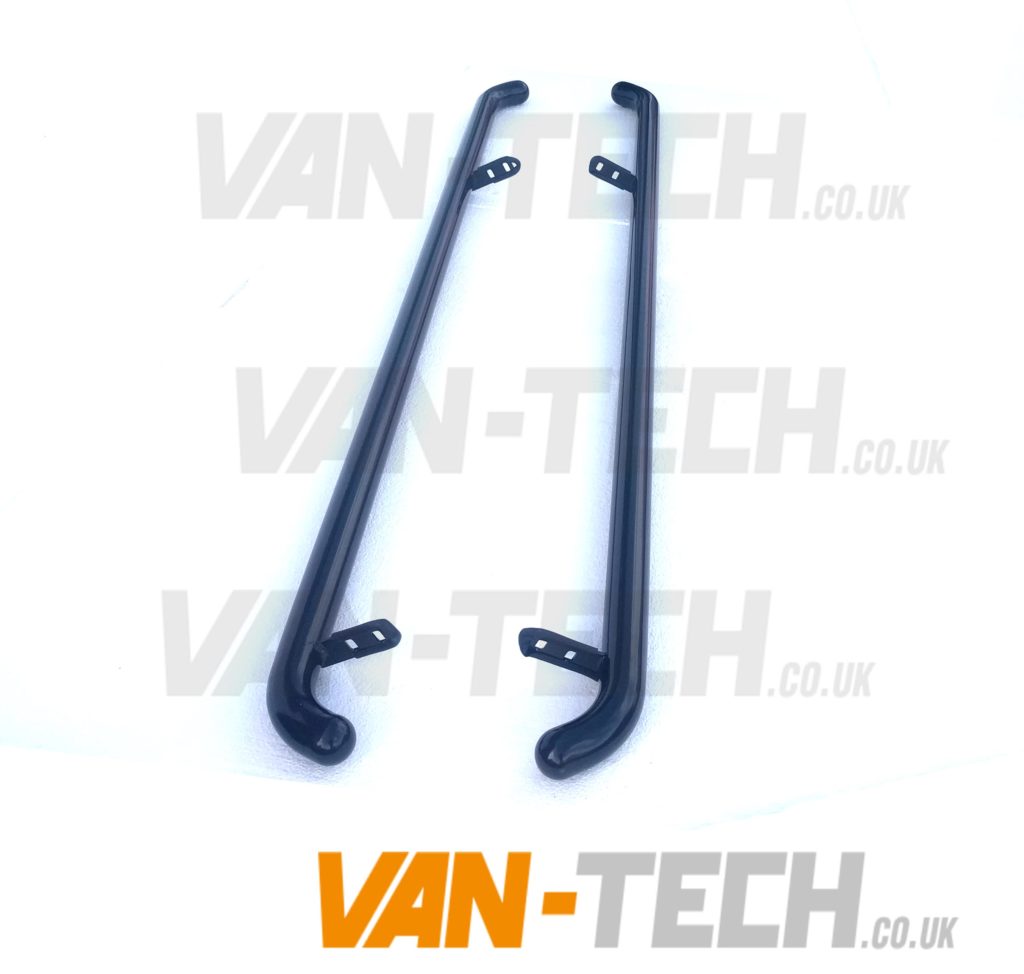 Ford Transit Custom Black Side Bars 1 | Van-Tech