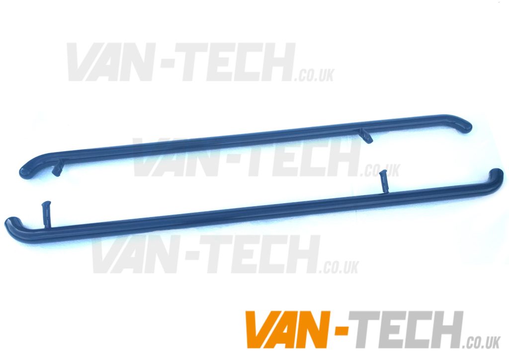 Ford Transit Custom Black Side Bars SWB | Van-Tech