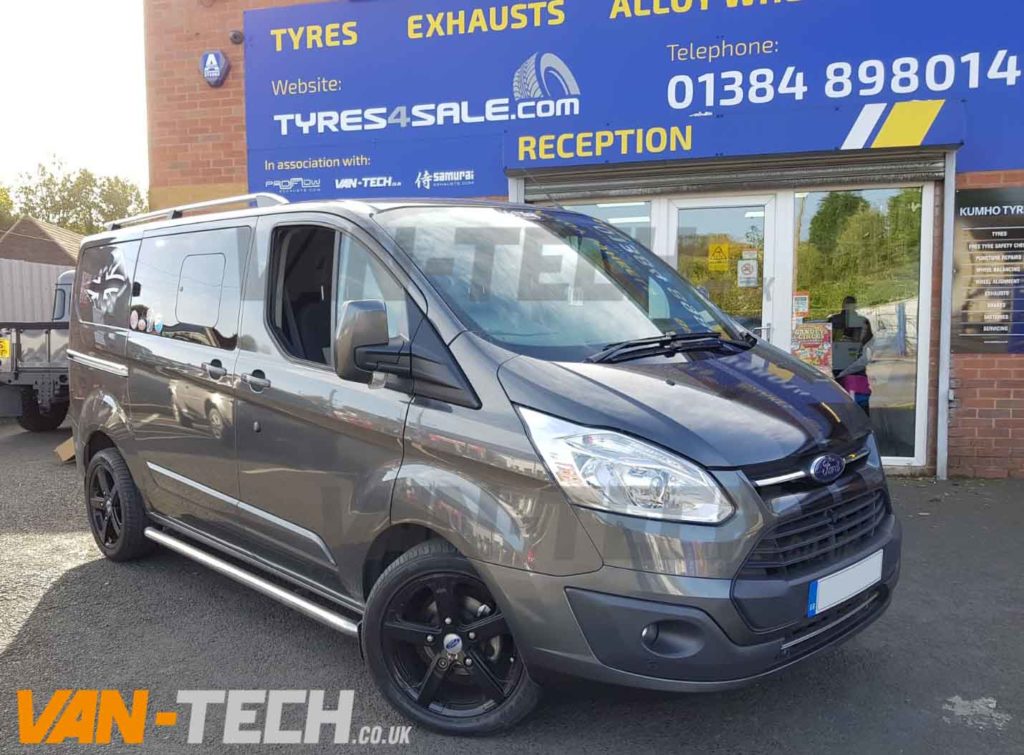 Ford Transit Custom Aluminium Roof Rails | Van-Tech