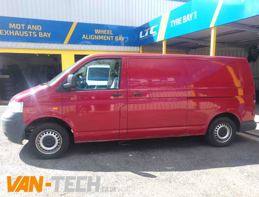 VW Transporter Red 2004 LWB T5 2.5L Van (4) | Van-Tech