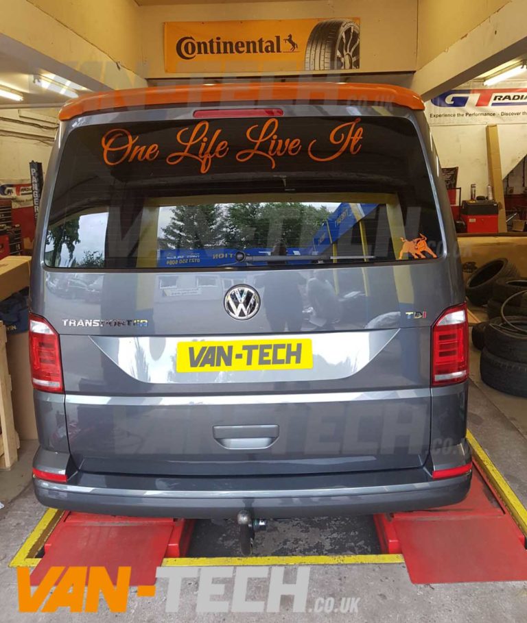 VW Transporter T6 Accessories Colour Coded and New Wheels! | Van-Tech