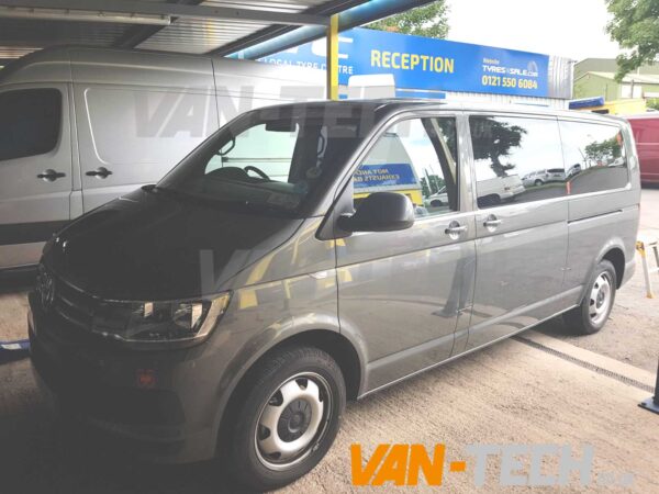 VW Transporter T6 Accessories Colour Coded and New Wheels! | Van-Tech