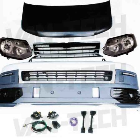 VW T5 Front Styling Inc. Grills, A-Bars, Front Spoilers, etc. | Van-Tech