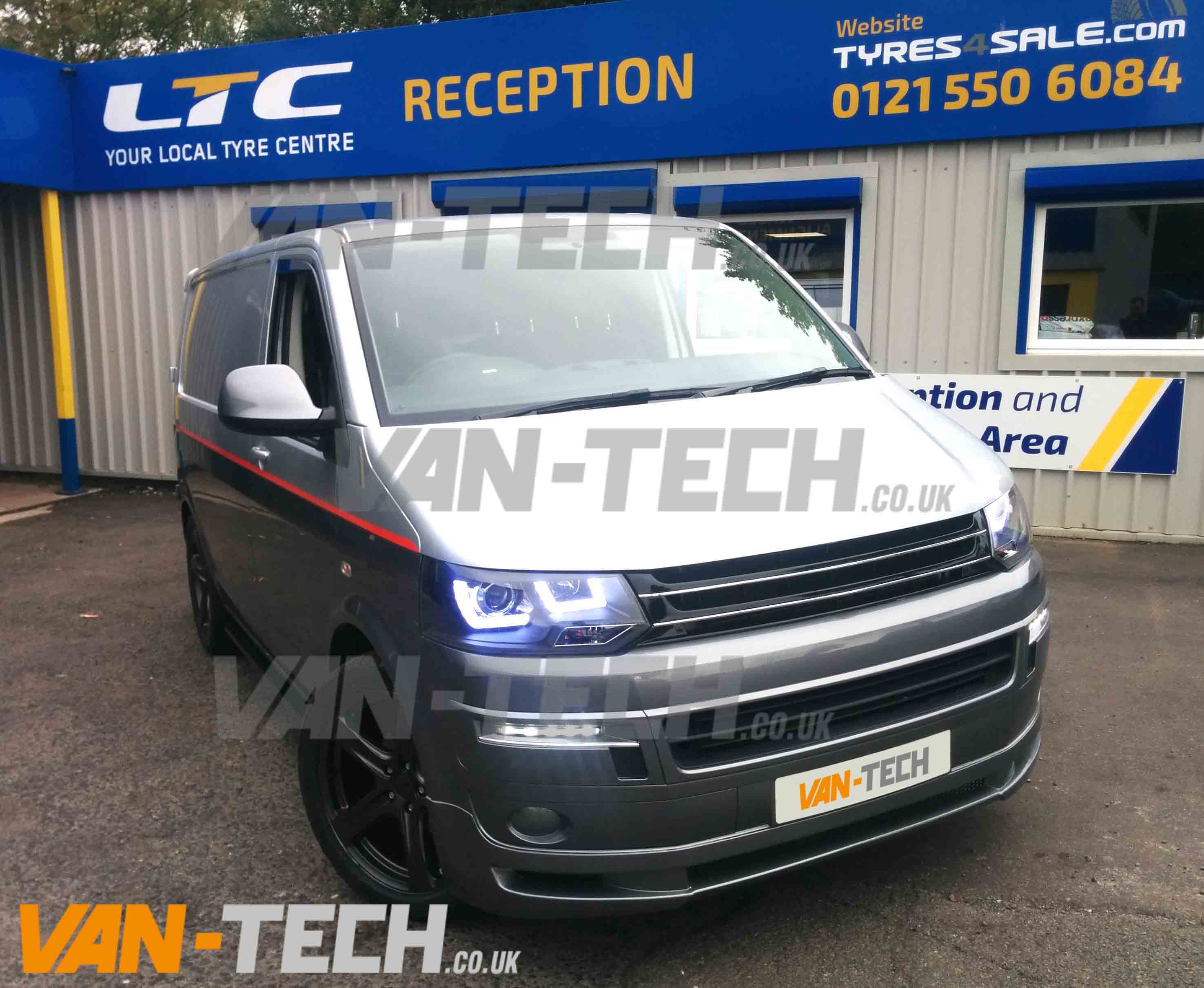 SOLD: Volkswagen VW T5.1 Transporter Two Tone Grey 2014 | Van-Tech