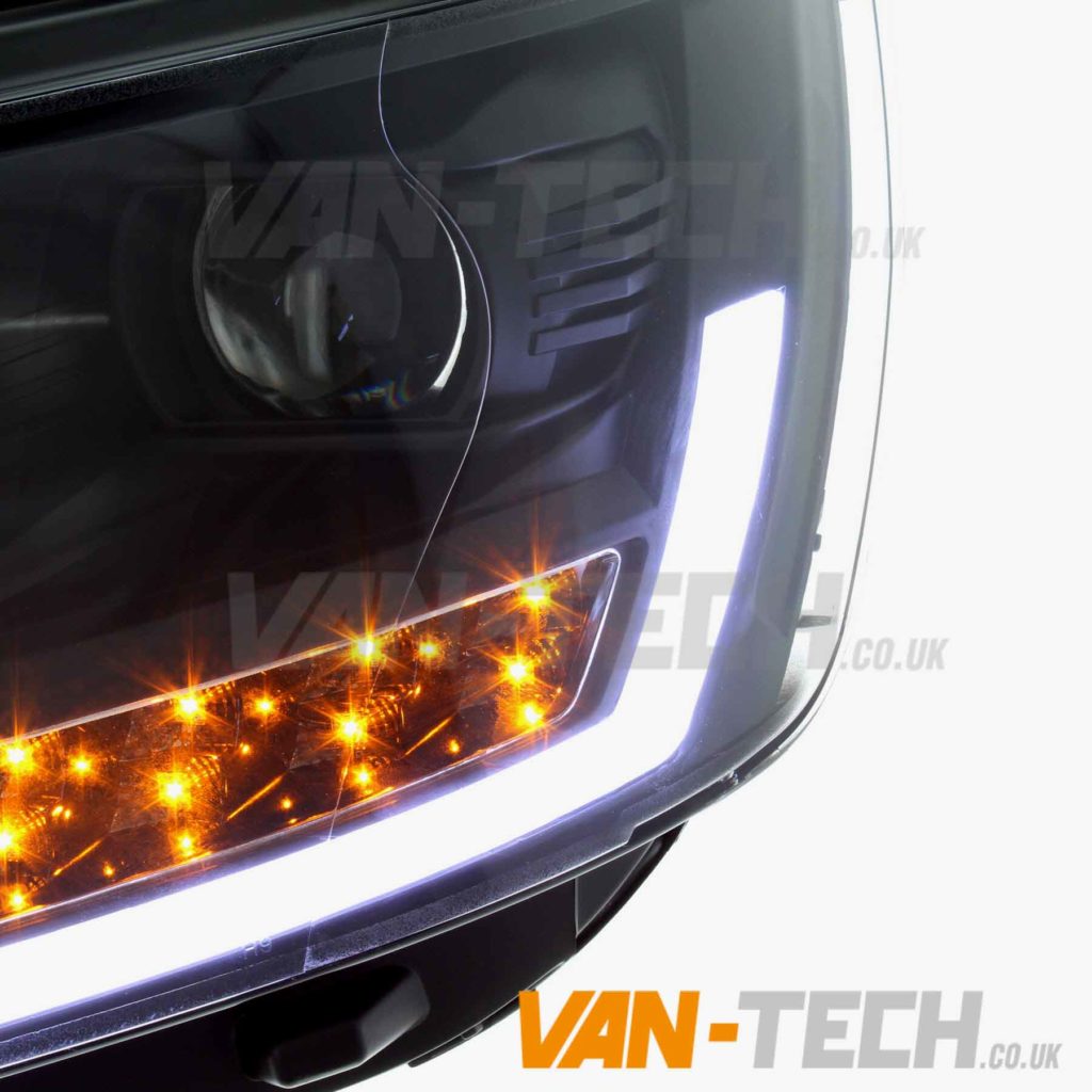 SPECIAL OFFER VW Transporter T6 LED DRL Light Bar Headlights | Van-Tech