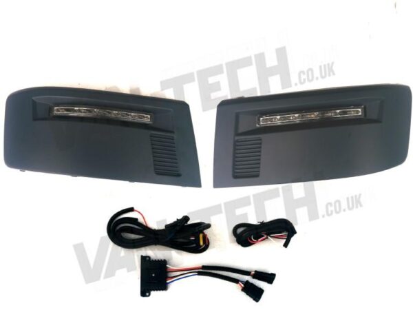 VW Transporter T5.1 LED Light Bar Headlights and Daytime Running
