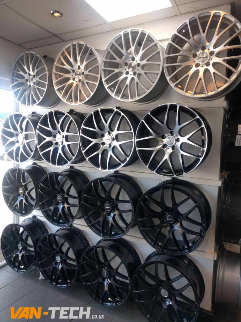 VW Transporter T5 T5.1 and T6 Van Calibre Alloy Wheels available!