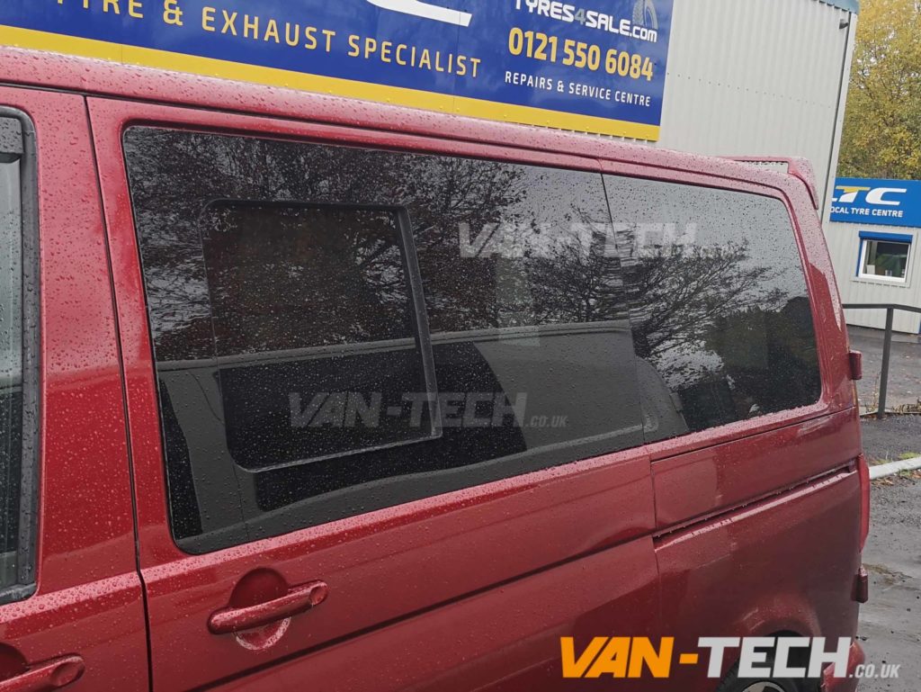 VW T5 T5.1 T6 T6.1 Privacy Glass Opening Drivers Side Tinted Window ...