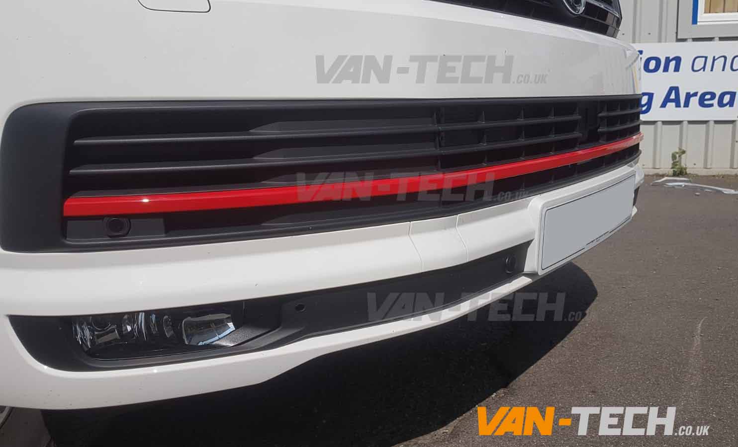 vw transporter t6 front bumper trim (4) | Van-Tech