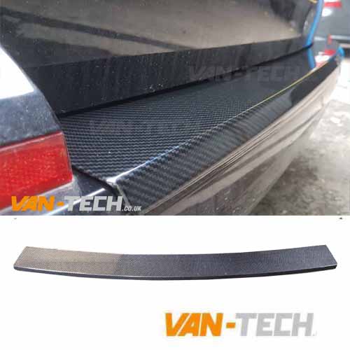 T6.1 Rear Bumper Protector Tailgate Cover Carbon Fibre Effect