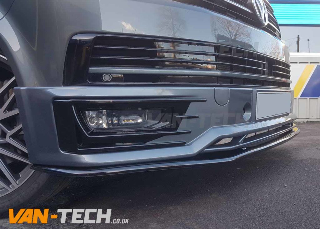 VW T6 Transporter Sportline Bumper and Lower Splitter Combo