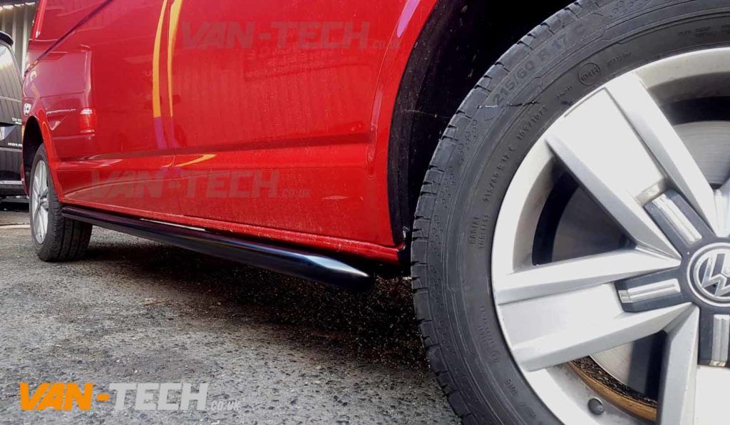 VW T6 Side Bars Black Sportline O.E Style SWB LWB Transporter