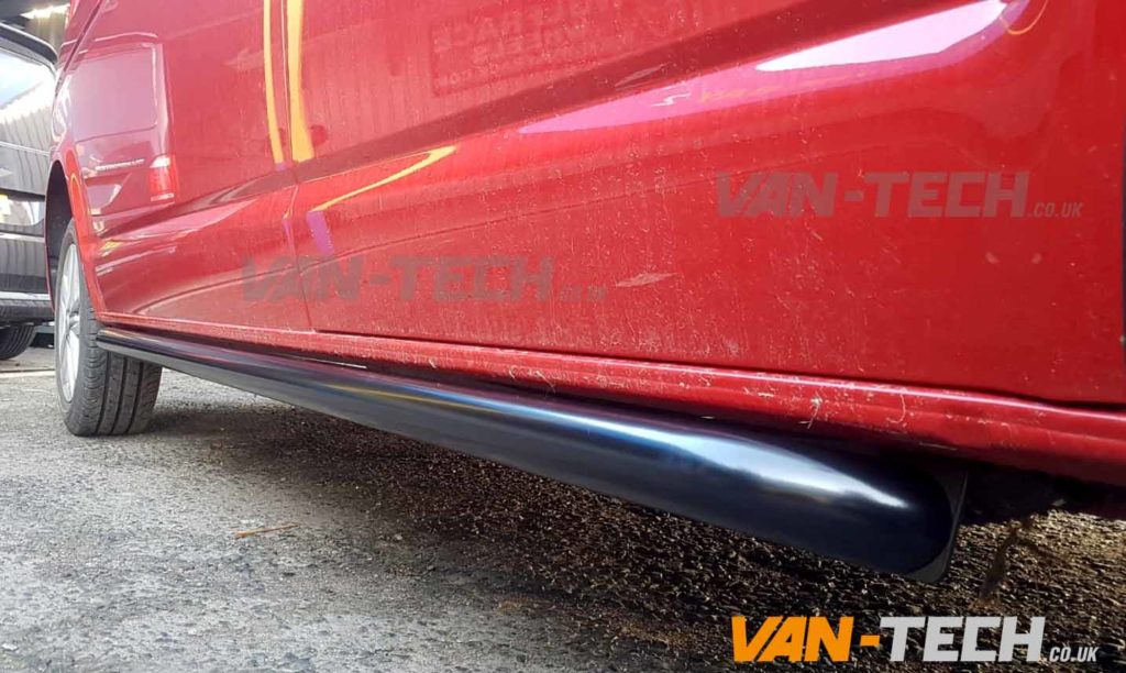 VW T6 Side Bars Black Sportline O.E Style SWB LWB Transporter