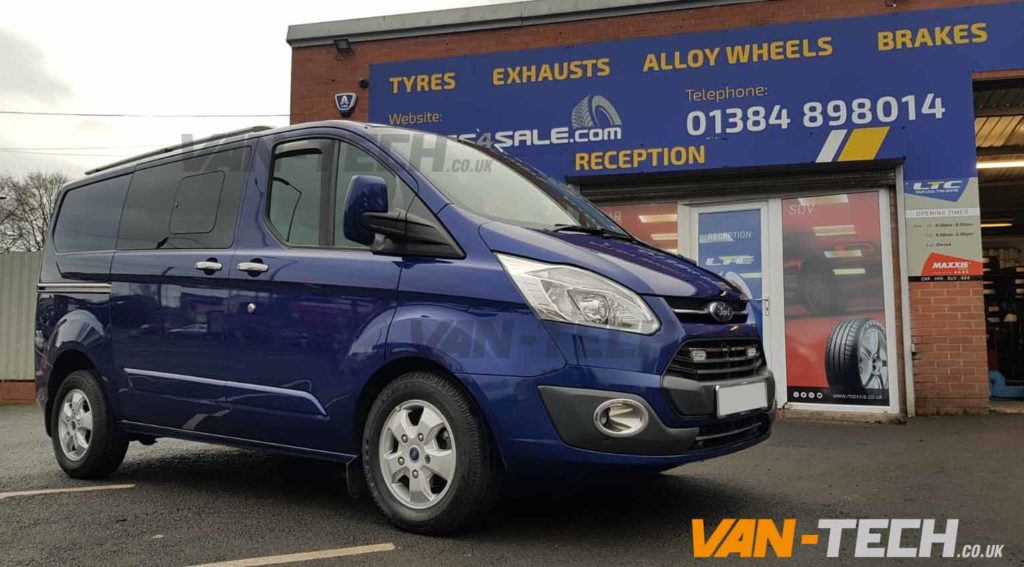 Ford Transit Custom Accessories Side Bars and Alloy Wheels | Van-Tech