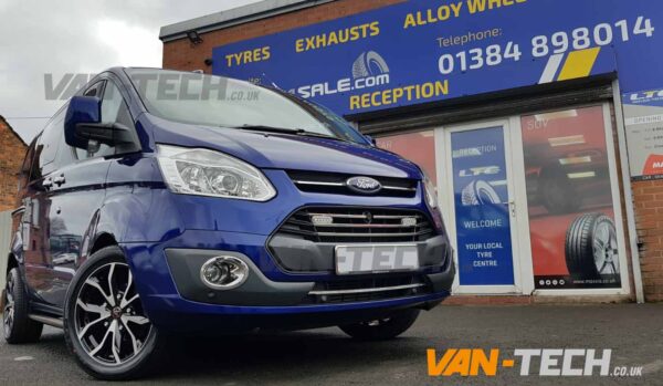 Ford Transit Custom Accessories Side Bars and Alloy Wheels | Van-Tech