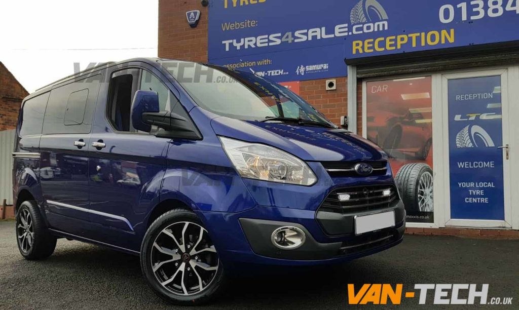 Ford Transit Custom Accessories Side Bars and Alloy Wheels | Van-Tech