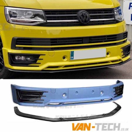 VW T6 Front Styling Inc. Grills, A-Bars, Front Spoilers, etc… | Van-Tech
