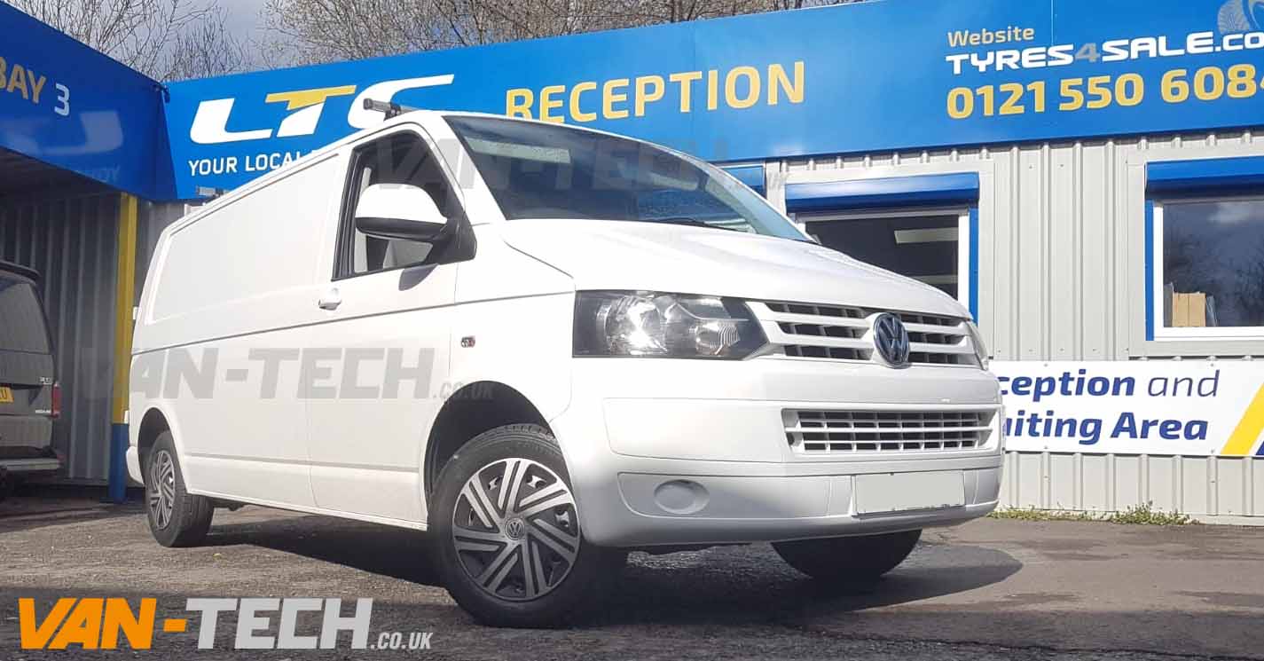 vw transporter t5 van fitted with van-tech windows side barn door (1 ...