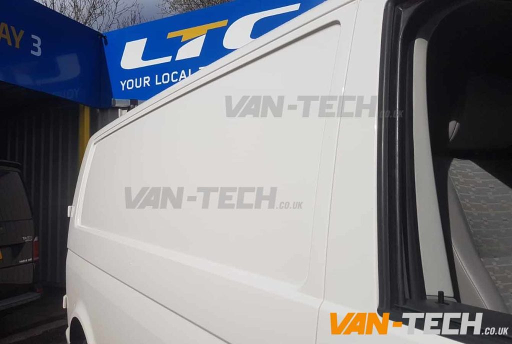 VW Transporter T5 T5.1 and T6 Privacy Glass Windows | Van-Tech