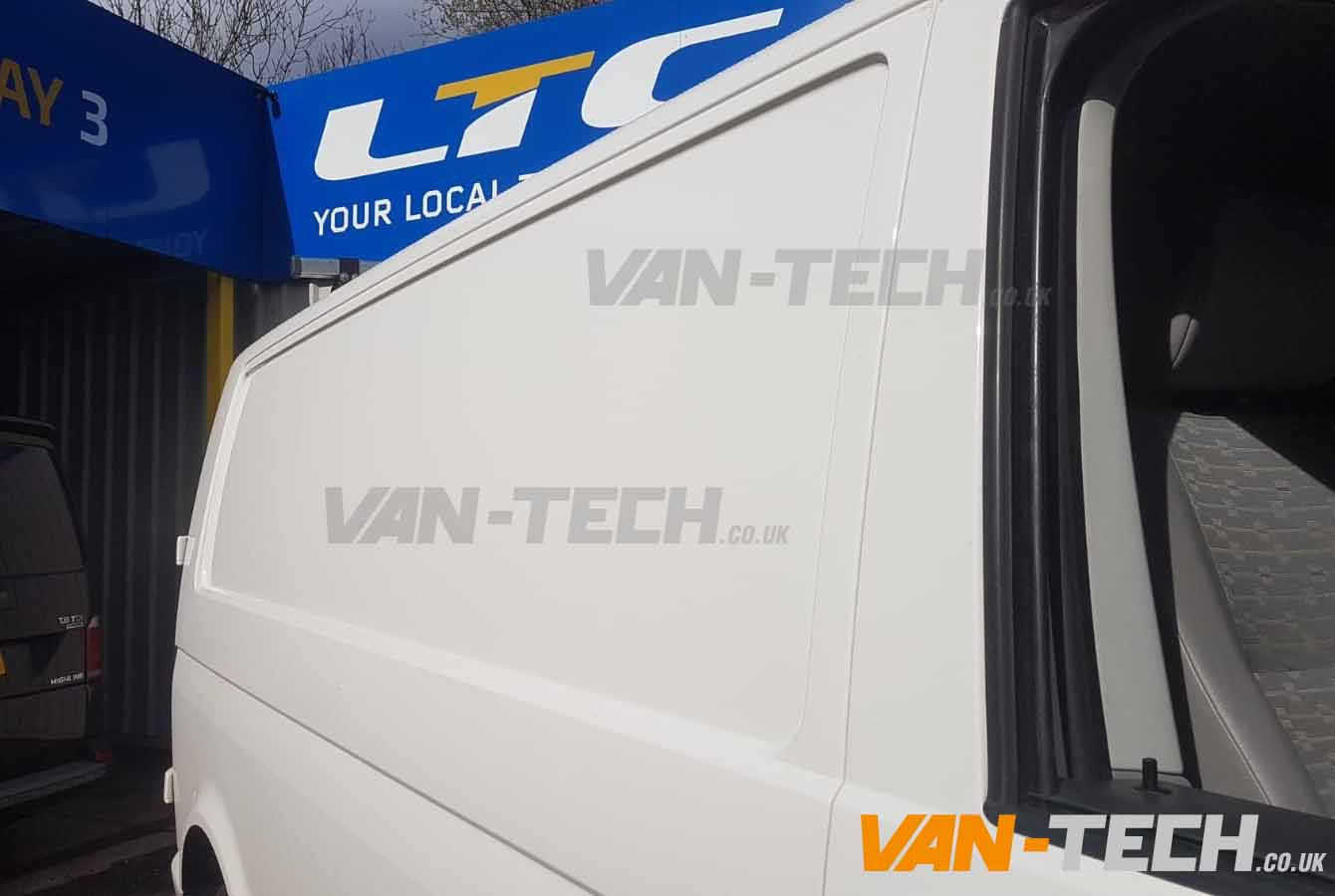 VW Transporter T5 T5.1 and T6 Privacy Glass Windows | Van-Tech