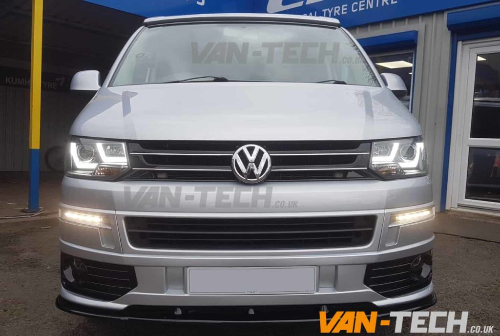 VW Transporter T5.1 Lightbar Headlights available at Van-Tech! | Van-Tech