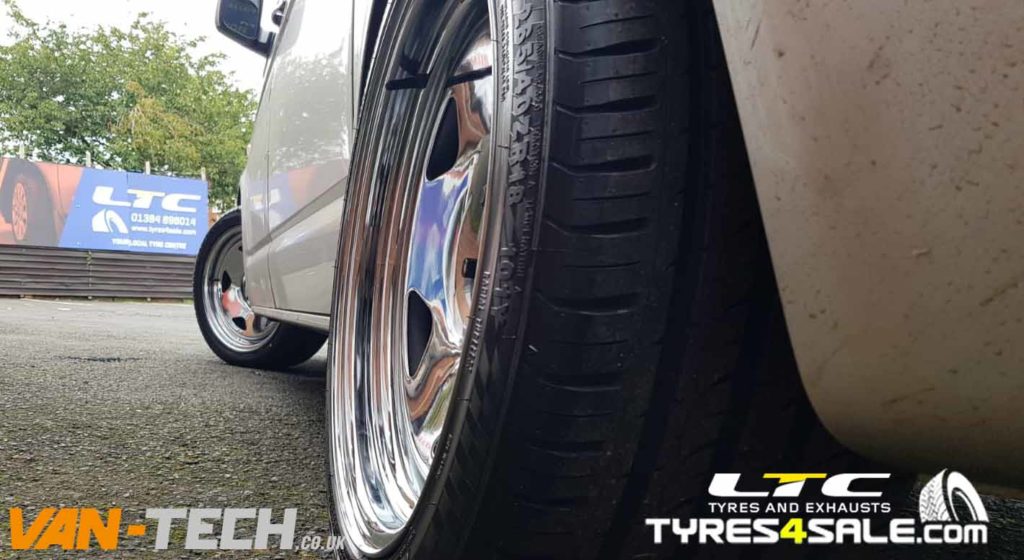 Banded Steel Wheel and tyres fitting service by Van-Tech.co.uk