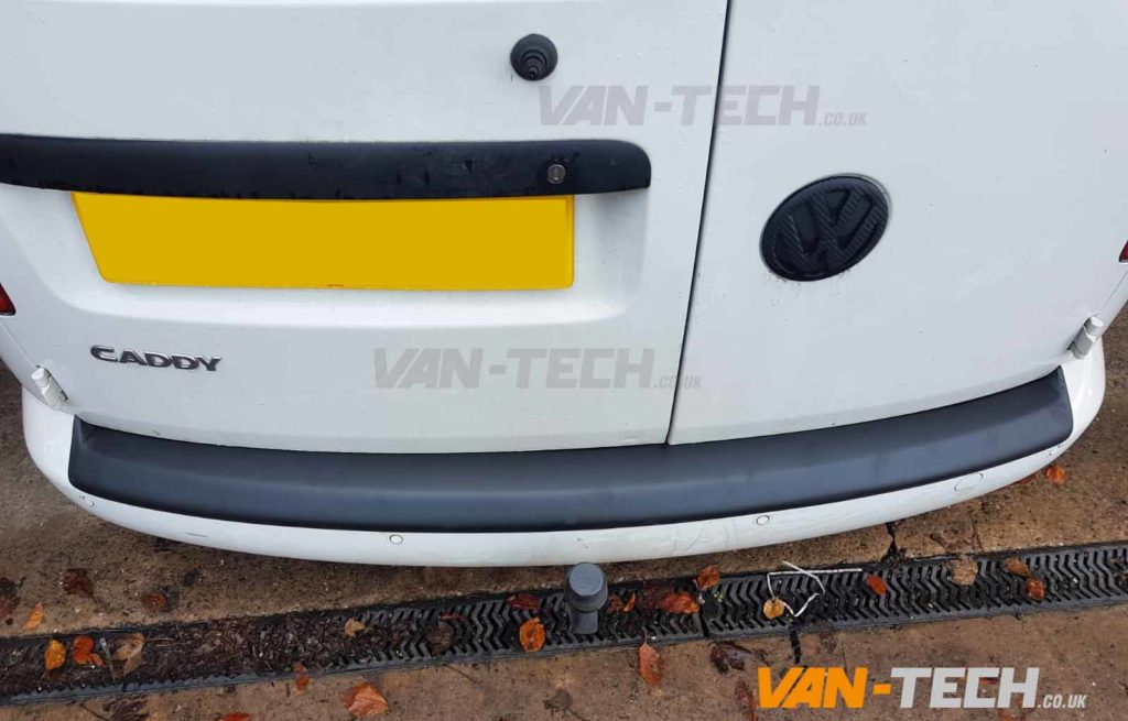 VW Caddy Front Bumper Spiltter Gloss Black 2015 - onwards