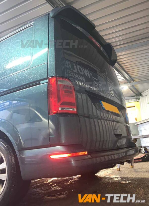 VW Transporter T6 Tailgate Spoiler supplied and fitted
