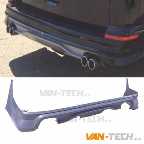 VW T6 Rear Styling Inc. Bumpers, Rear Spoilers, Rear trims, etc. | Van-Tech