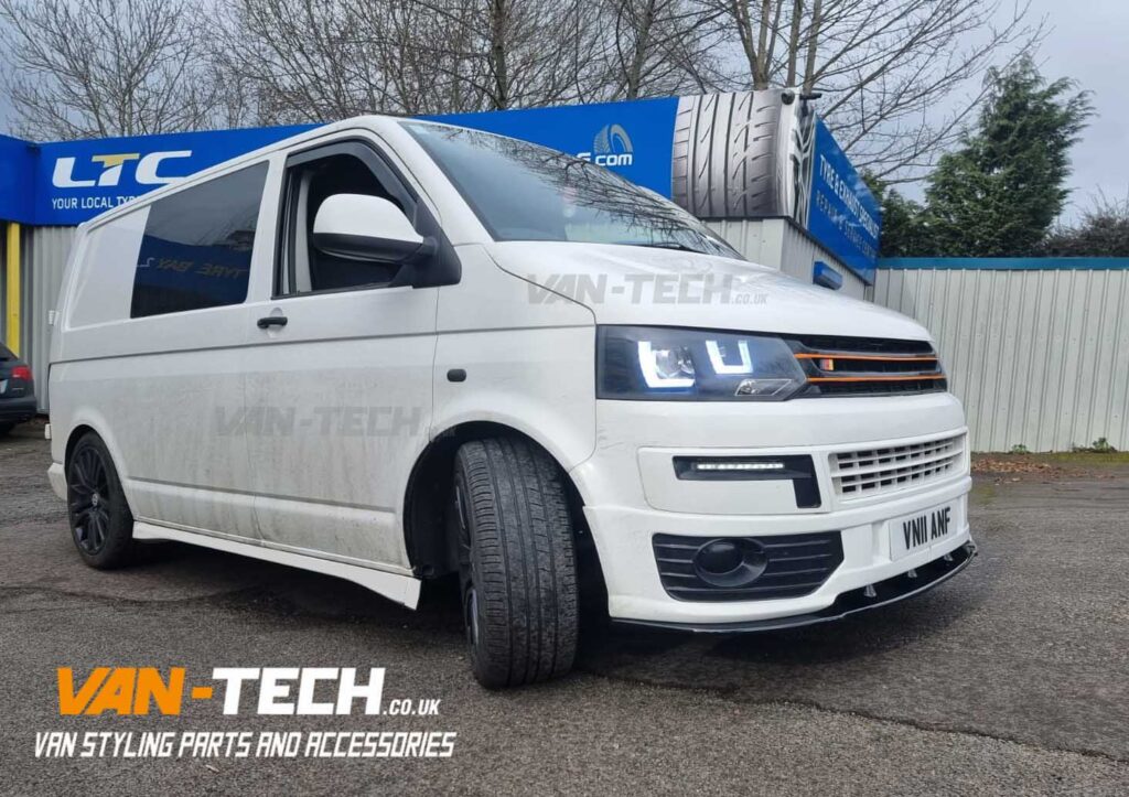 VW Transporter T5.1 T6 Body Side Skirts Side Body Styling