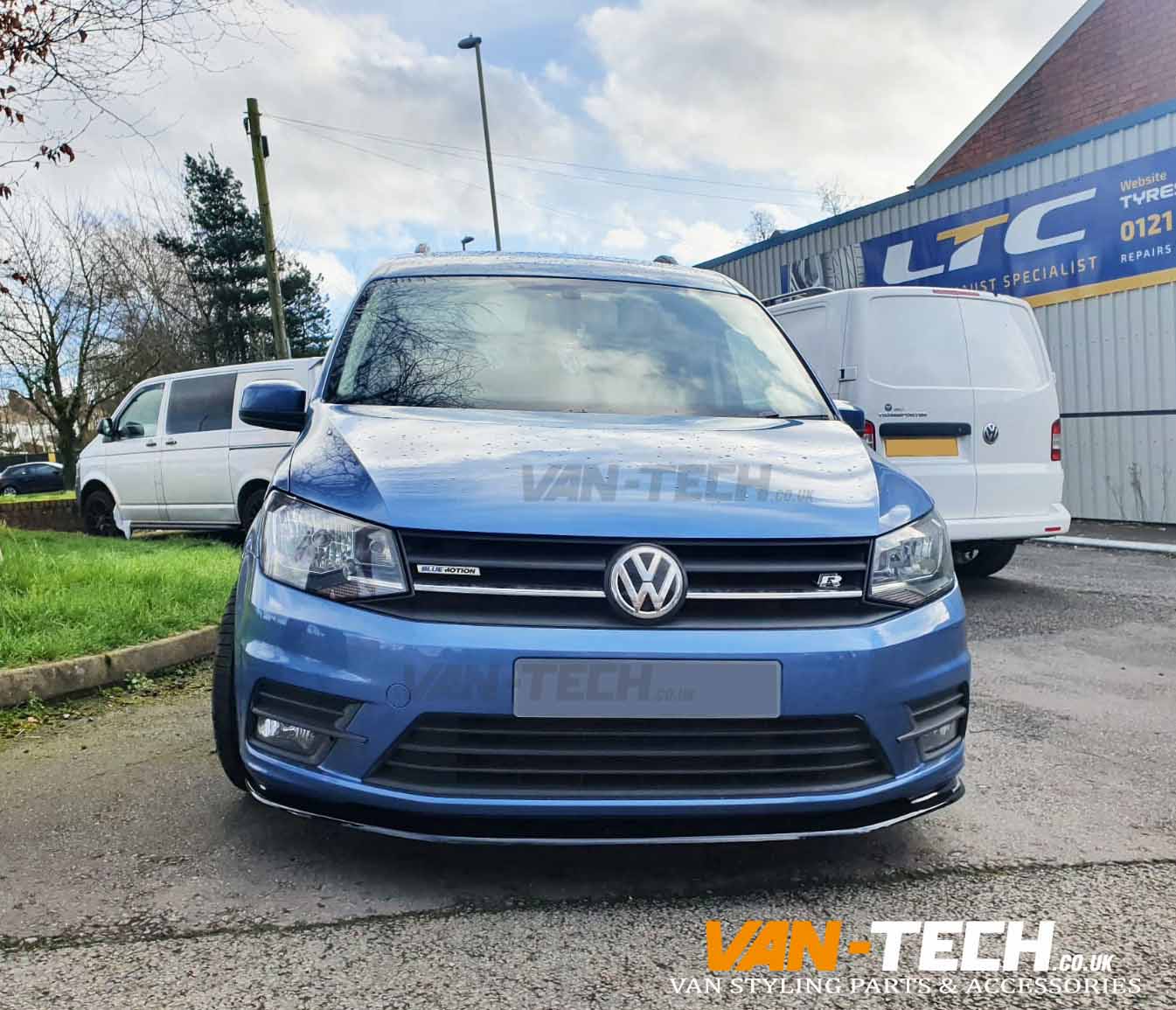 Caddy Front Bumper Spiltter fits models 2015 - onwards